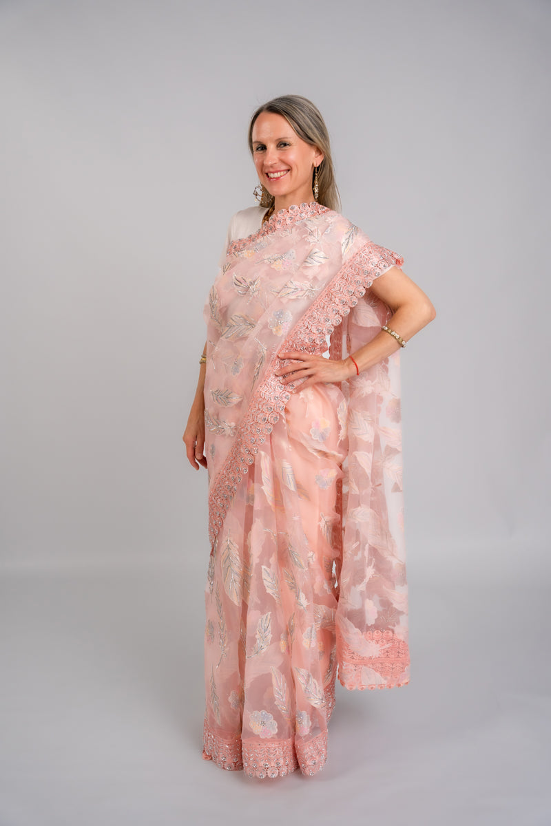 Pink Romance Saree