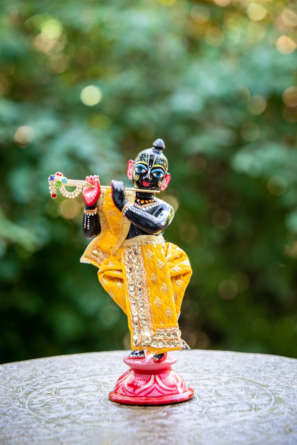 Simple Deity Clothing for Krishna