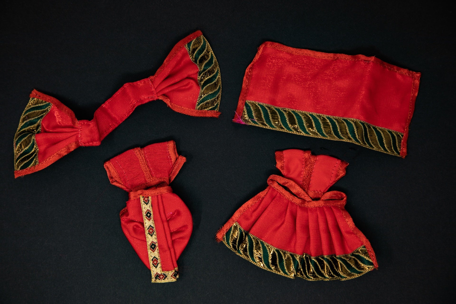 Simple Deity Clothing for the Divine Couple - Extra Small